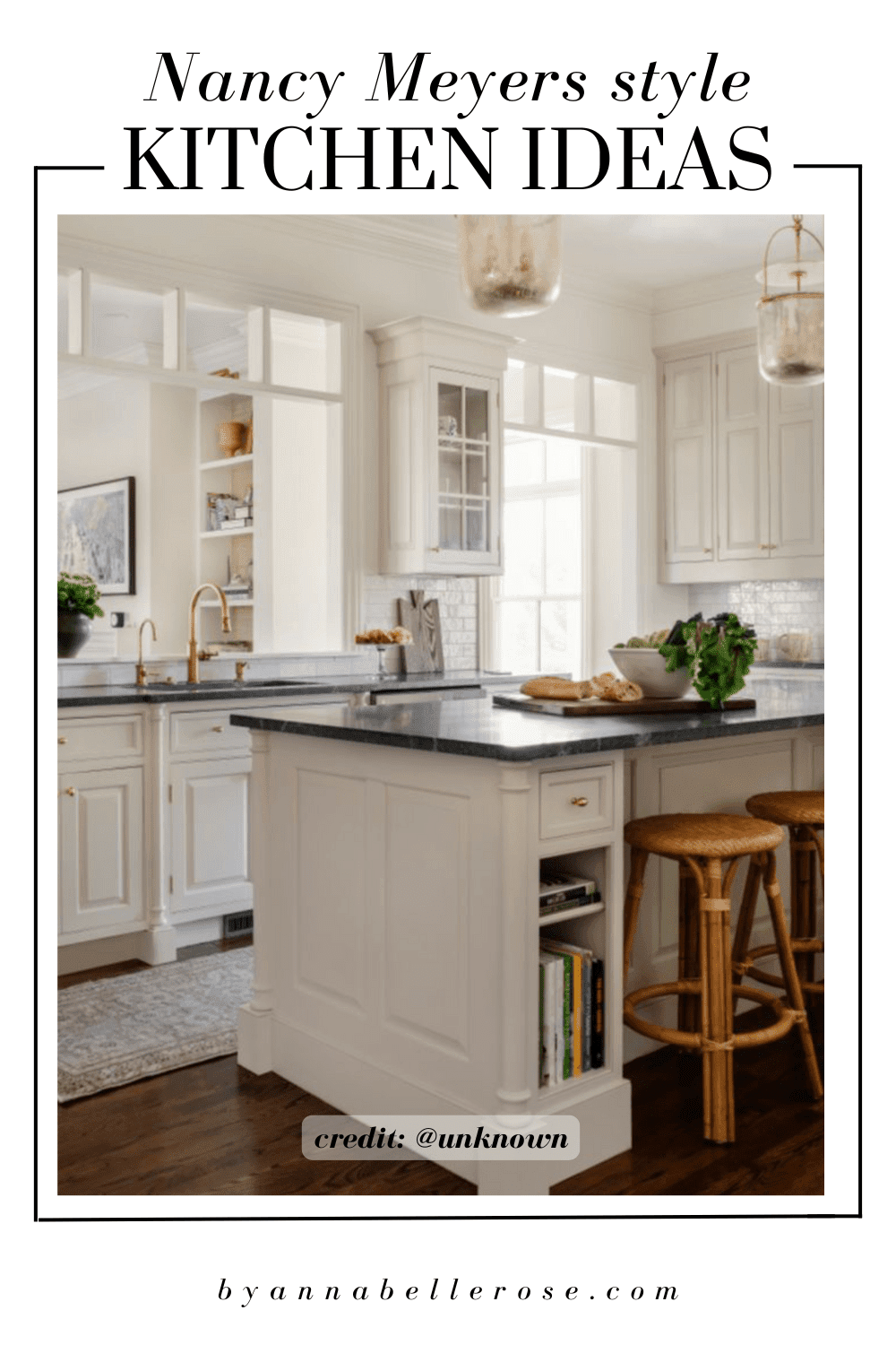 How to Get a Nancy Meyers Style Kitchen | Inspiration That You Need ...