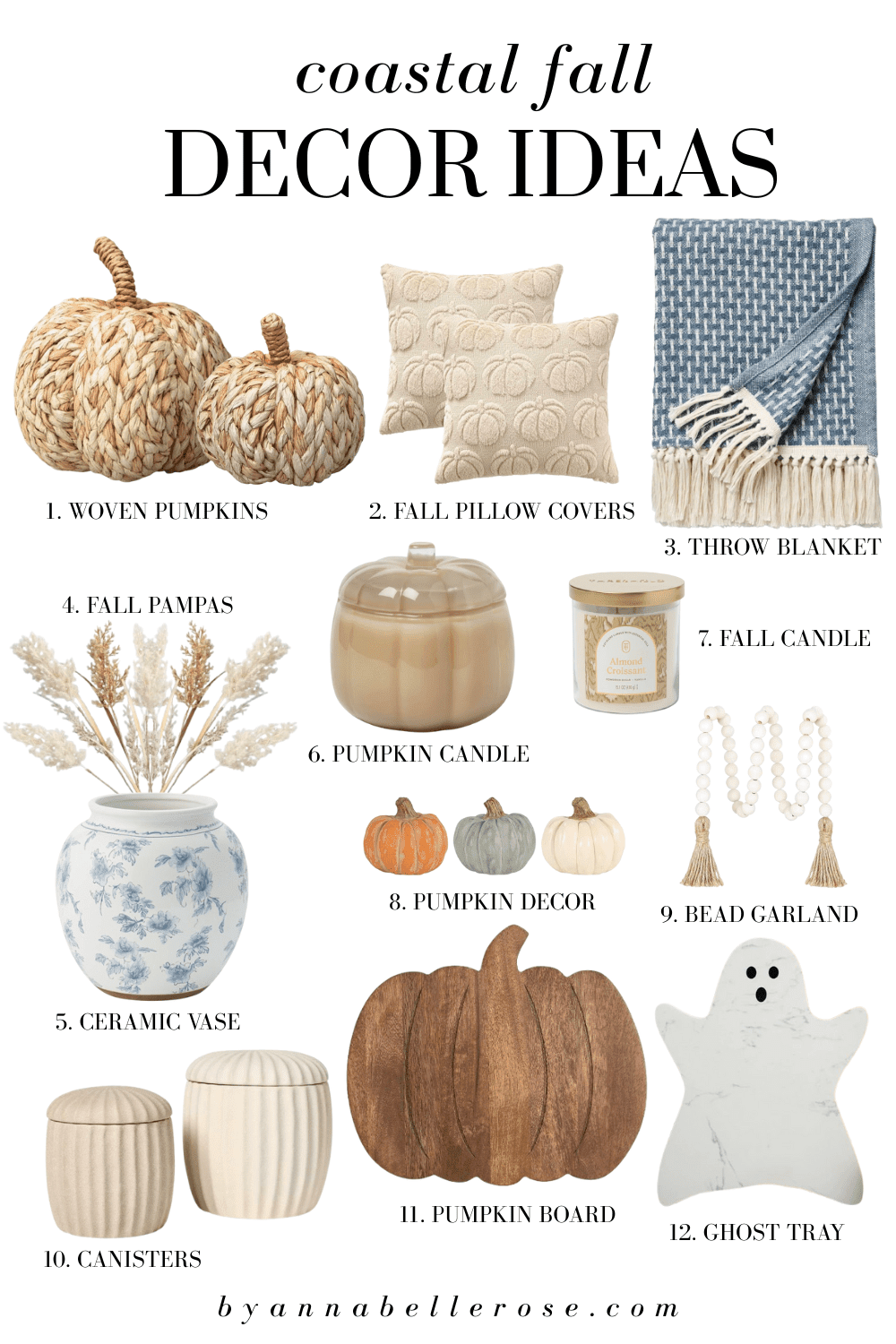 15 Coastal Fall Decor Must-Haves You Didn’t Know You Needed - By ...